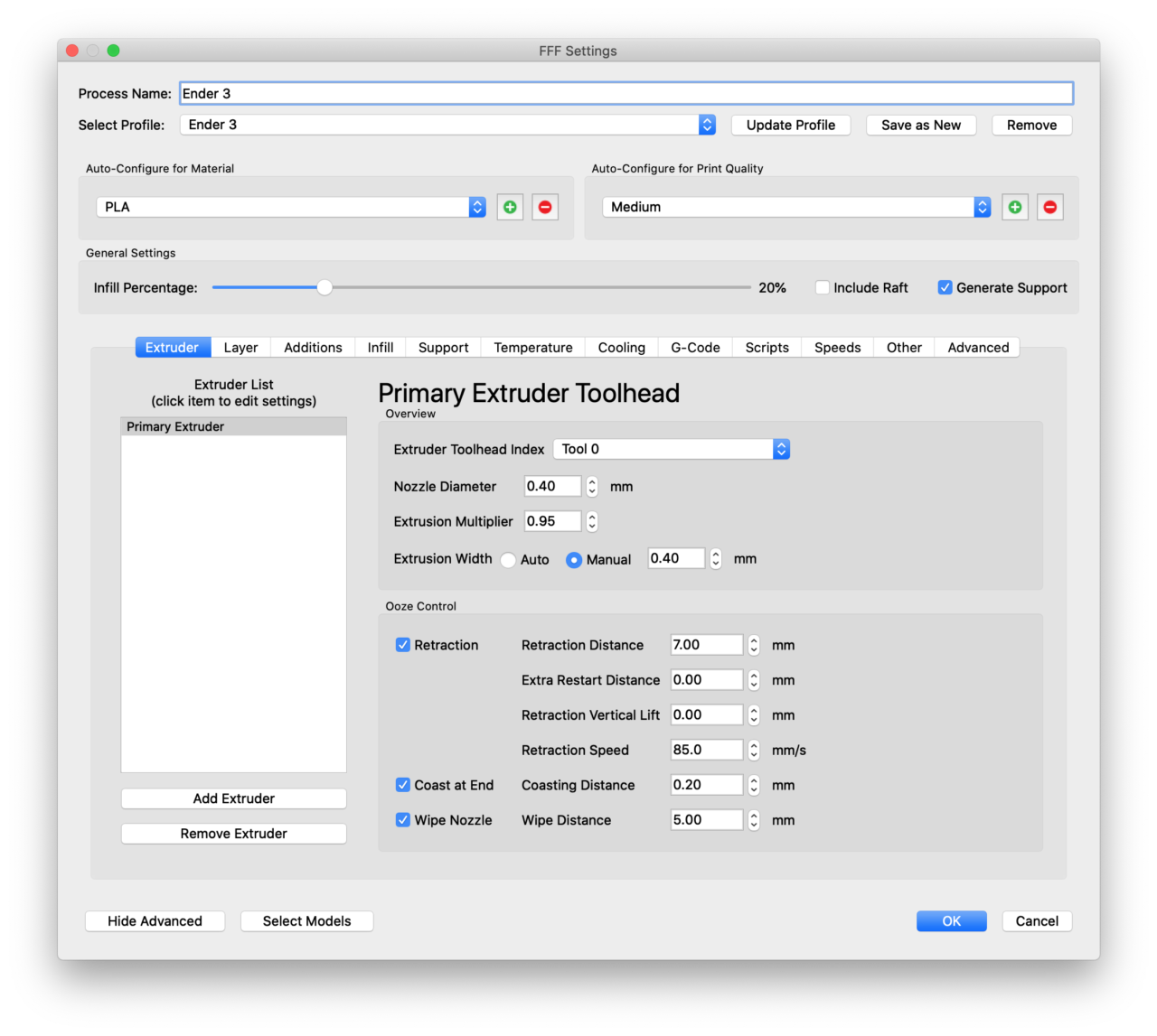 Printing Profile | Build It Full