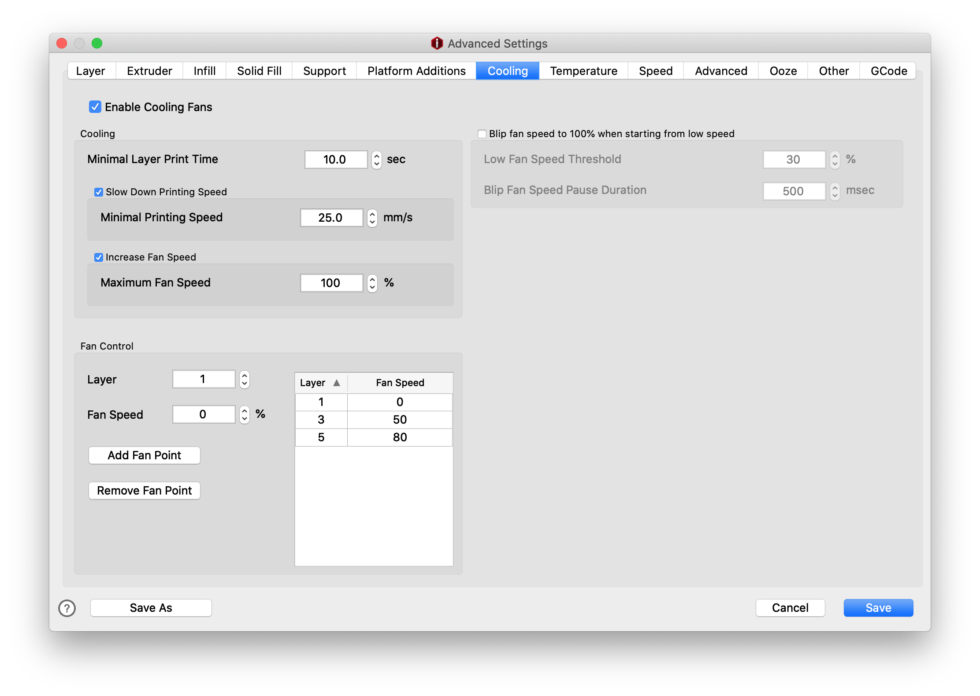 Printing Profile | Build It Full