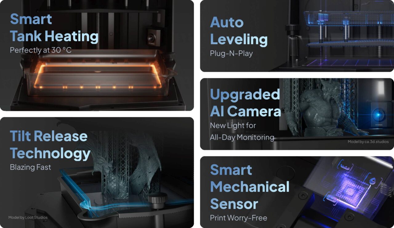 ELEGOO Saturn 4 Ultra 16K MSLA Resin 3D Printer | Build It Full