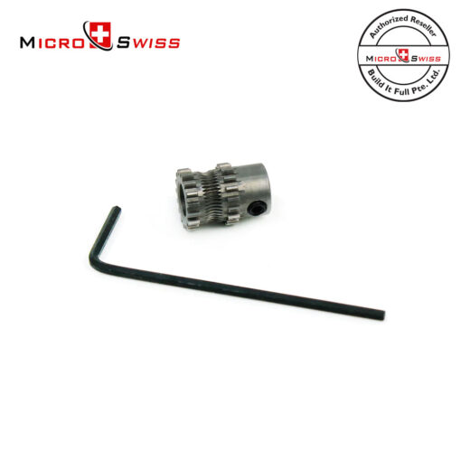 Micro Swiss Motor Gear for Direct Drive Extruder | Build It Full