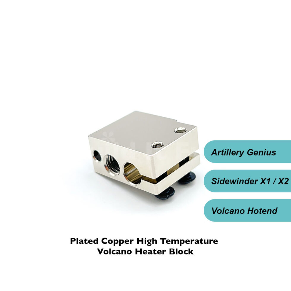 Plated Copper High Temperature Volcano Heater Block for Artillery ...
