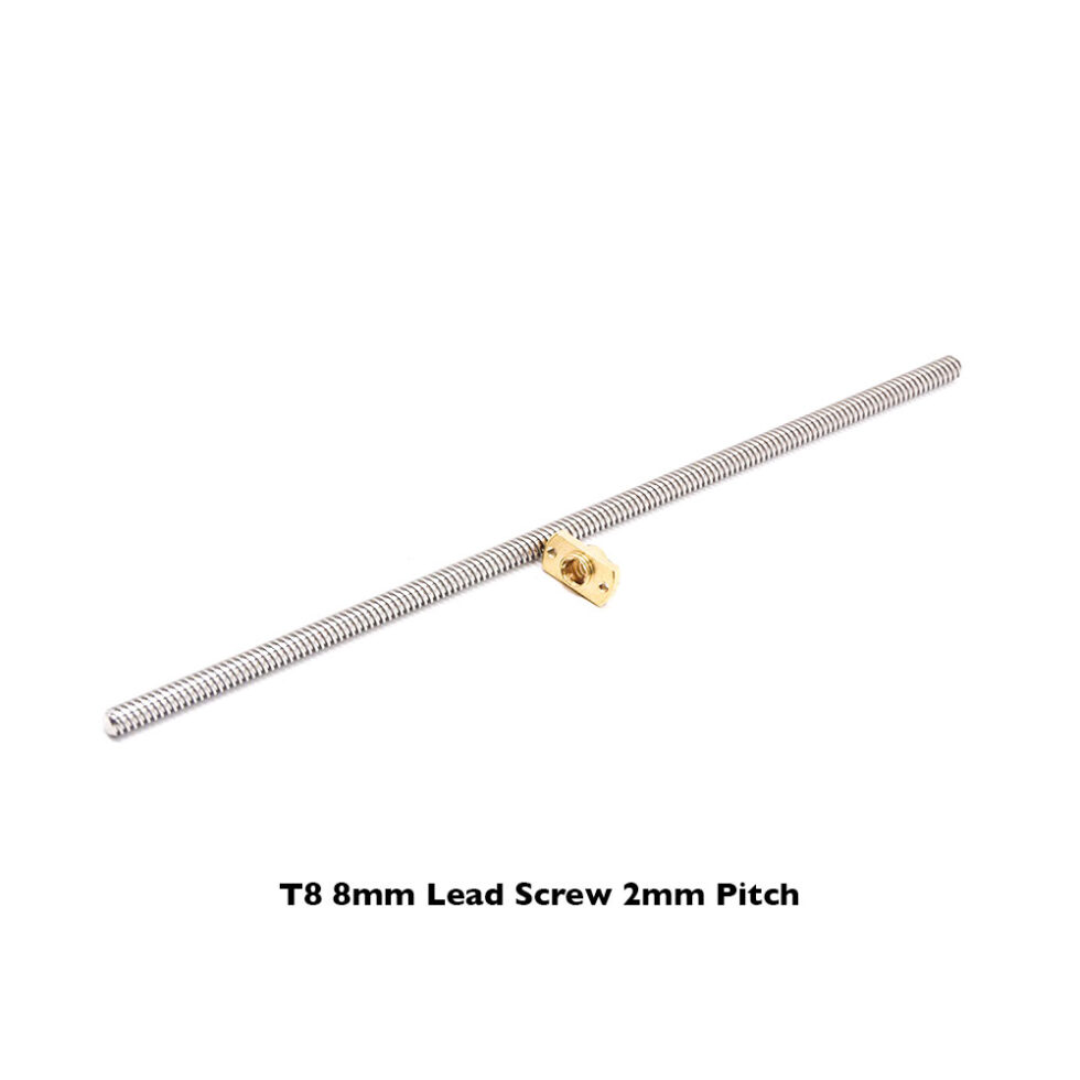 T8 8mm Lead Screw 2mm Pitch | Build It Full