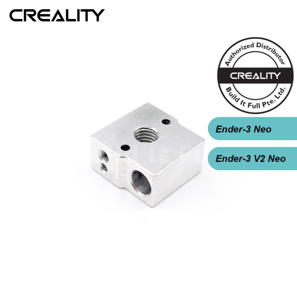 Creality Heater Block for Ender-3 Neo / Ender-3 V2 Neo | Build It Full