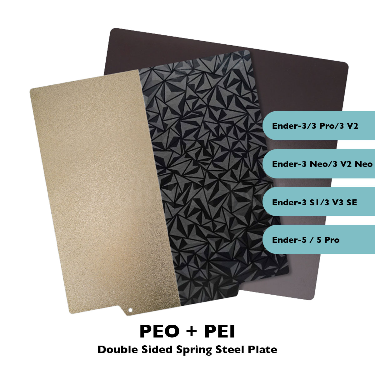 PEO + PEI Double-Sided Spring Steel Plate | Build It Full