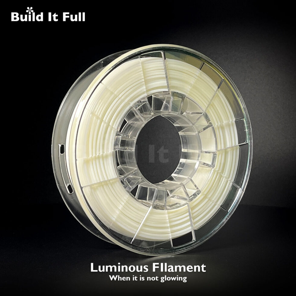 Luminous PLA Filament 1.75mm 1kg Build It Full | Build It Full