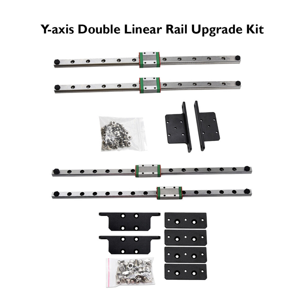 Y-axis Double Linear Rail Upgrade Kit | Build It Full