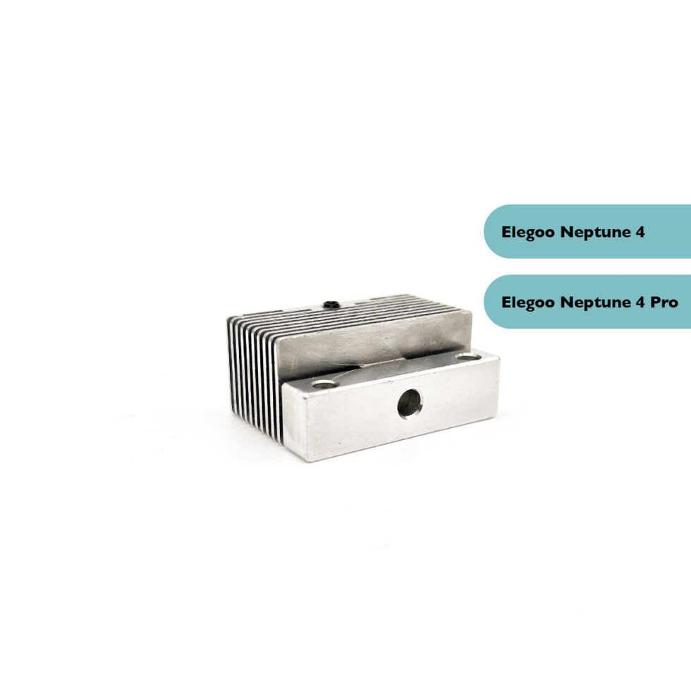 Cooling Block for Neptune 4 / 4 Pro Hotend | Build It Full
