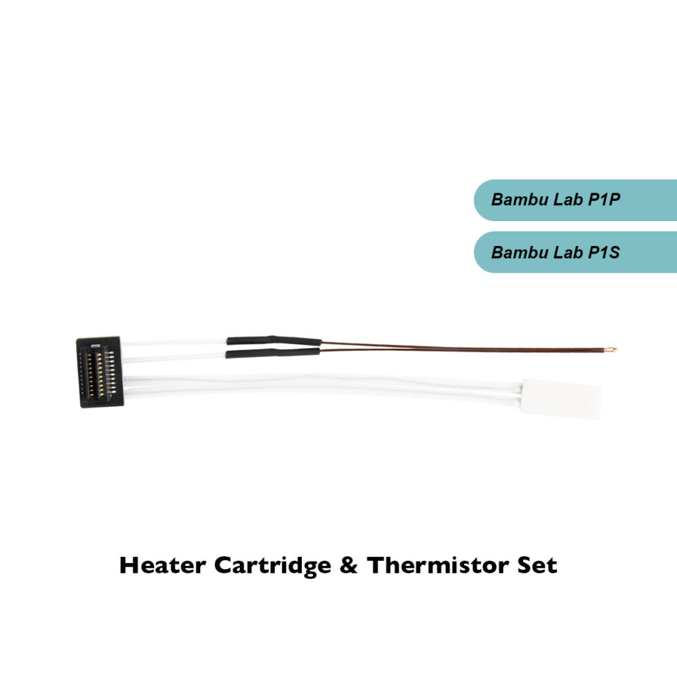 Heater Cartridge and Thermistor Set for Bambu Lab 3D Printers | Build ...