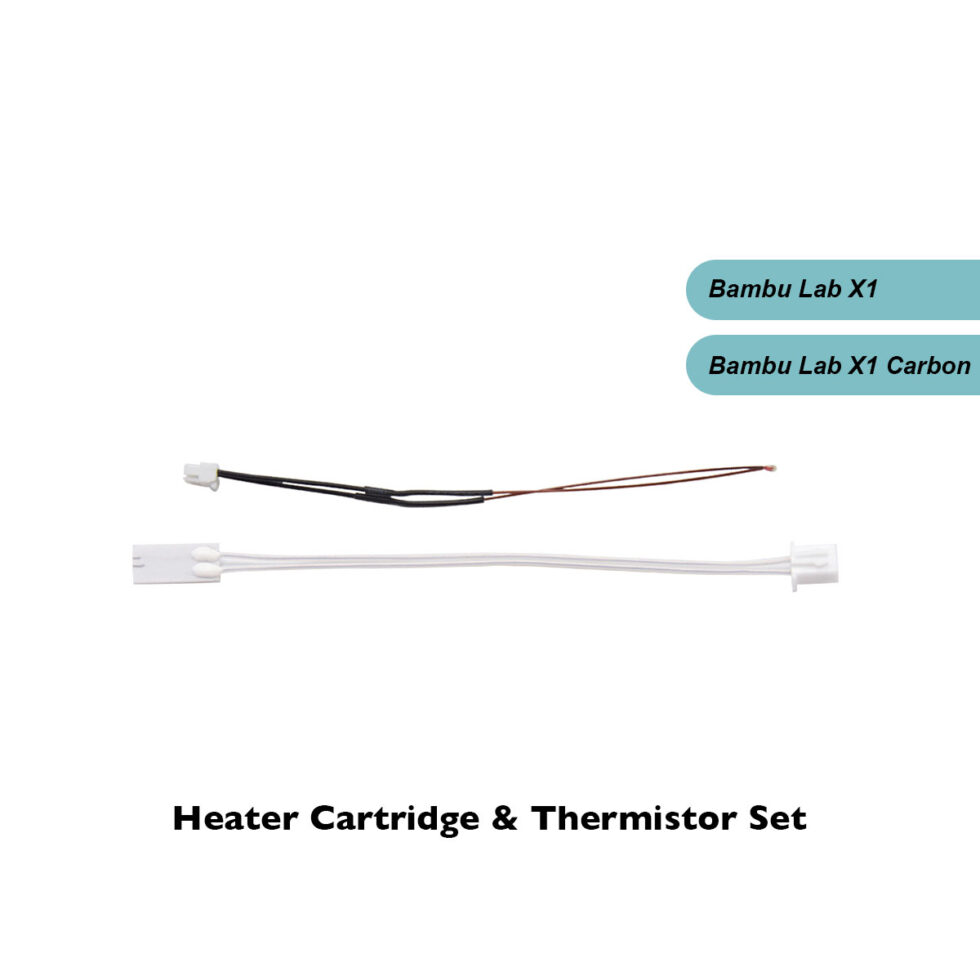 Heater Cartridge and Thermistor Set for Bambu Lab 3D Printers | Build ...