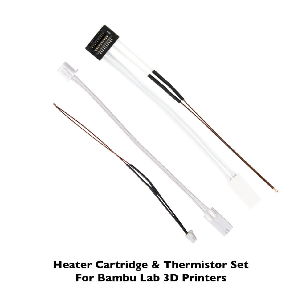 Heater Cartridge and Thermistor Set for Bambu Lab 3D Printers | Build ...